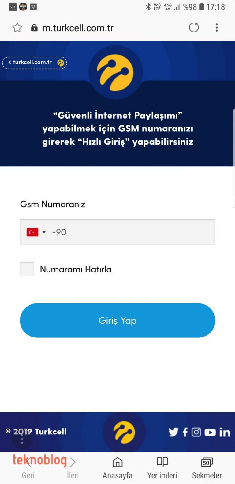 Turkcell Hızlı Giriş ile internet paylaşımı nasıl yapılır? - Teknoblog