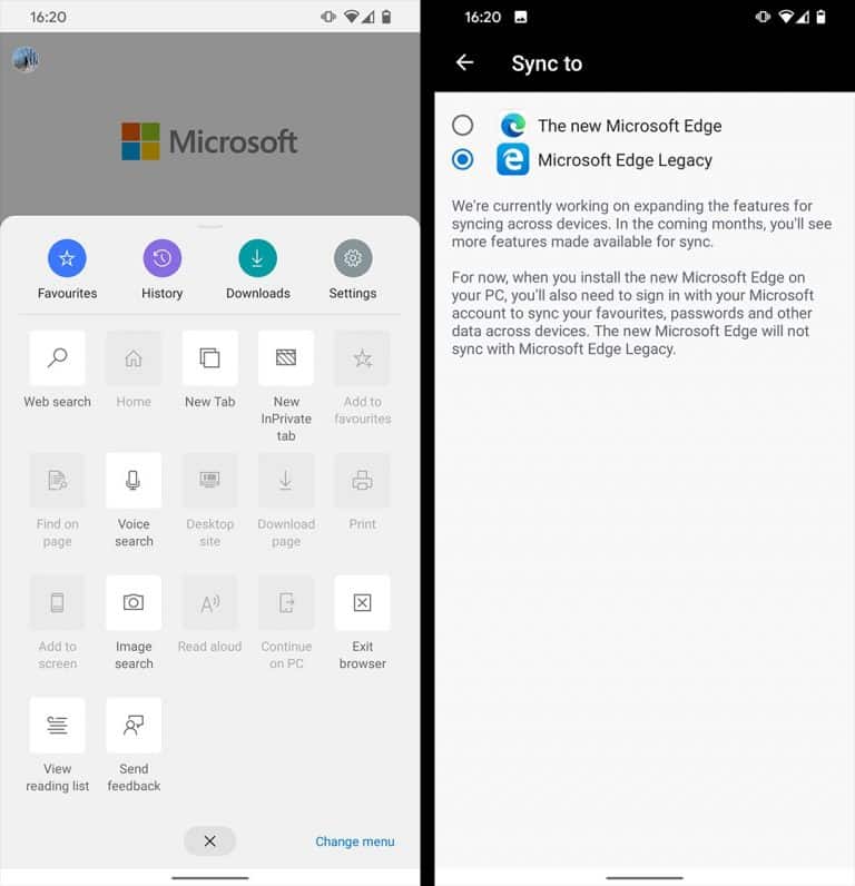 Microsoft Edge Android uygulamasının logosu da yenilendi- Teknoblog