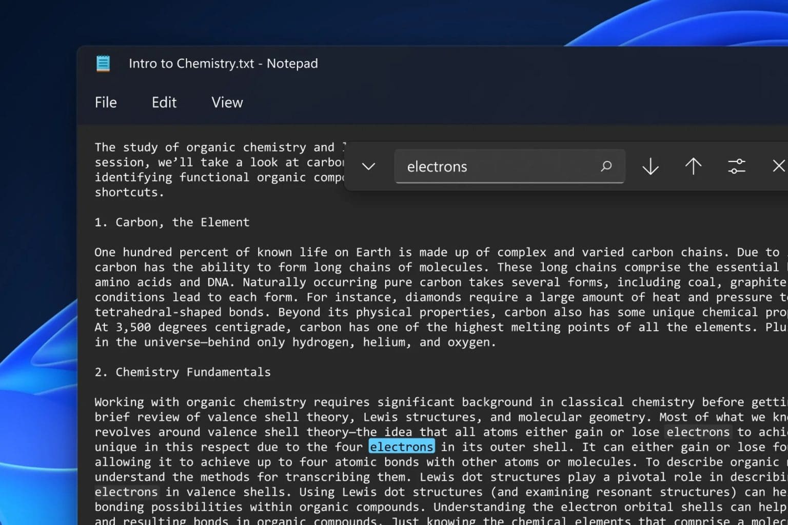 Notepad karanlık mod ile Windows 11 test kanalında - Teknoblog