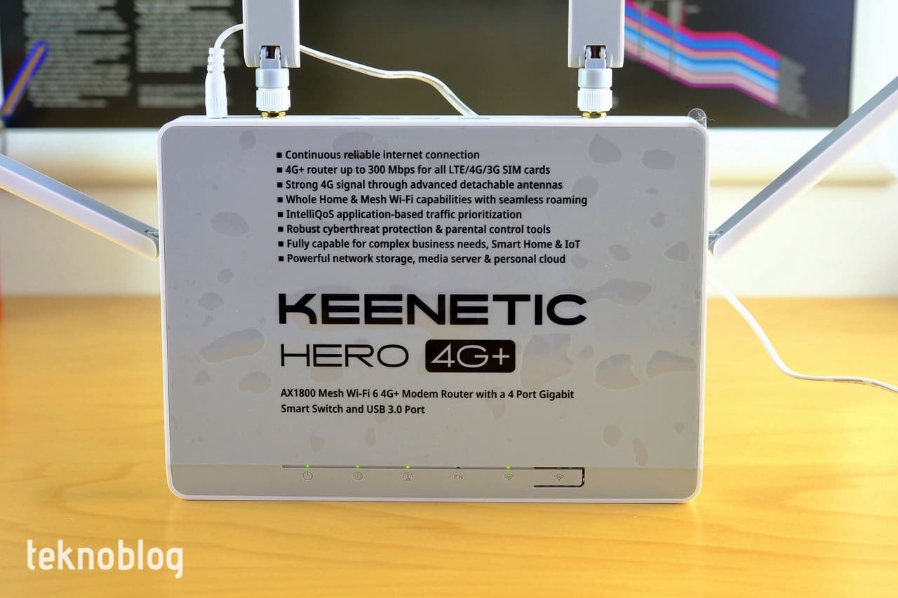 Keenetic Hero 4G+ inceleme, yorumlar, video